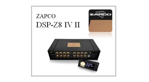 Zapco DSP-Z8 IV II - 8 channels DSP with BT streaming